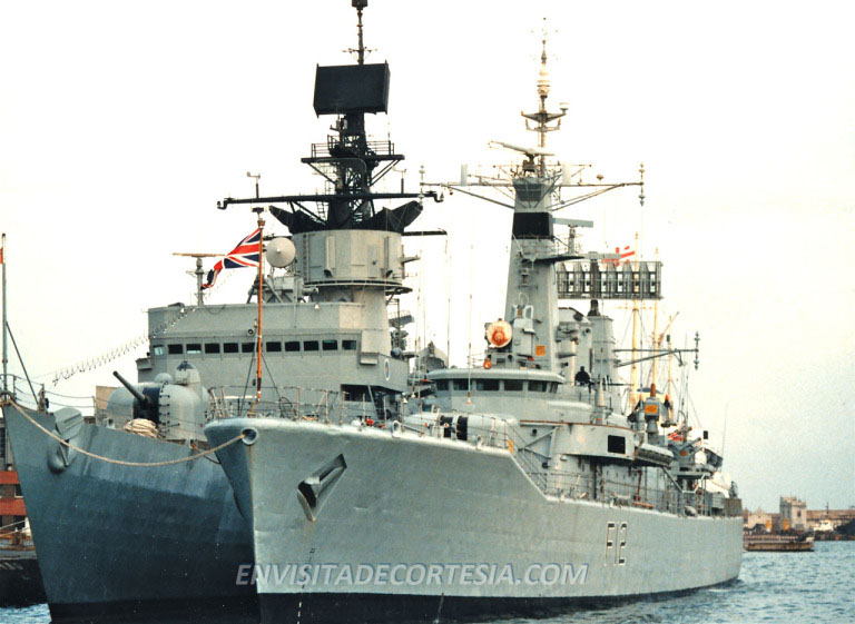 Her Majesty Yatch Britannia – En visita de cortesía