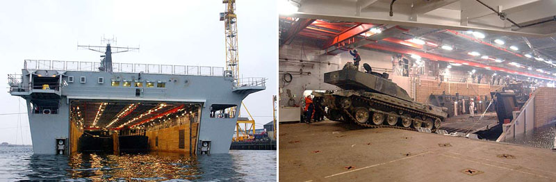 Buque de asalto anfibio HMS Bulwark L-15 – En visita de cortesía