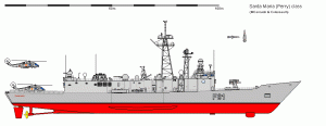 Fragata Santa María F-81 – En visita de cortesía
