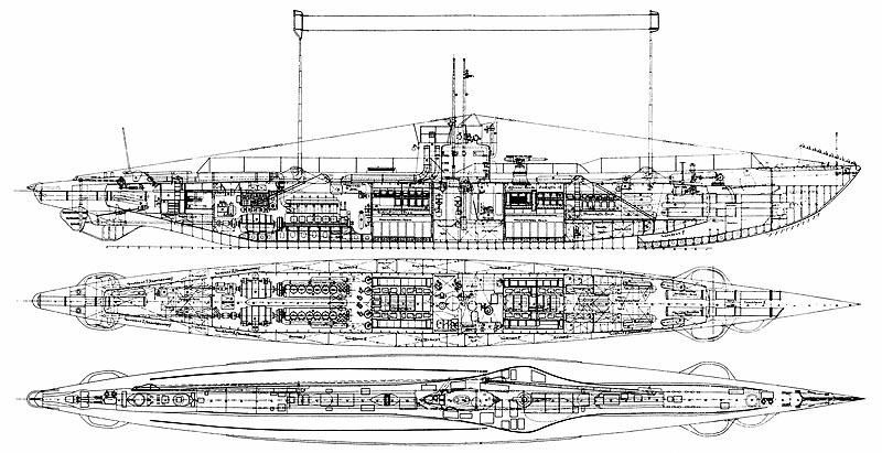 El submarino misterioso – En visita de cortesía