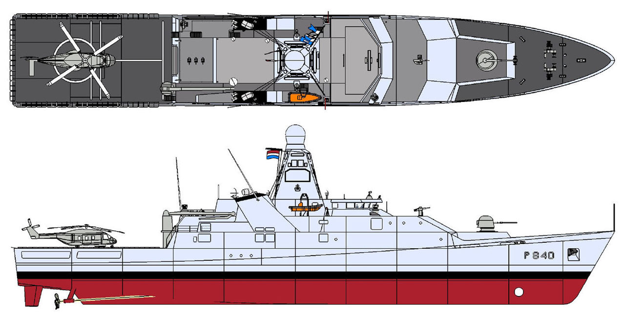 HNLMS Friesland P-842 – En visita de cortesía