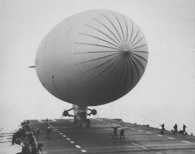 Portaaviones «USS Mindoro» y las aeronaves más ligeras que el aire – En ...