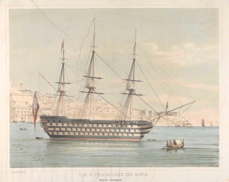 Efeméride: 9 de septiembre de 1851 – navío de línea HMS Trafalgar – En ...