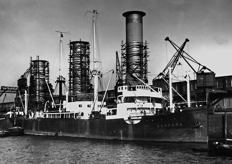 El revolucionario Barbara y sus rotores Flettner – En visita de cortesía