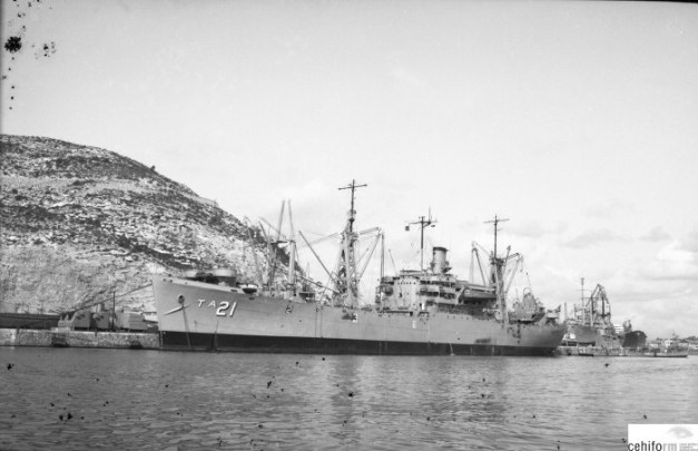 USS Achernar AKA-53 | En Visita de Cortesía