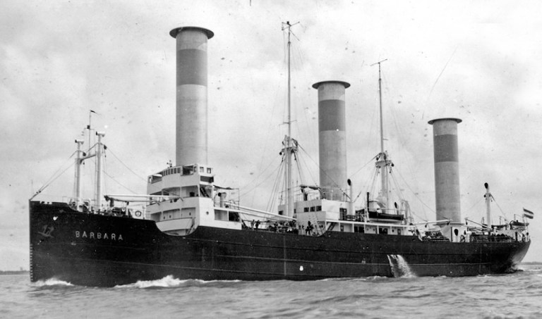 El revolucionario Barbara y sus rotores Flettner – En visita de cortesía