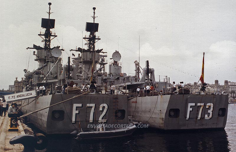 Fragata Baleares, el primer buque lanzamisiles de la Armada española ...