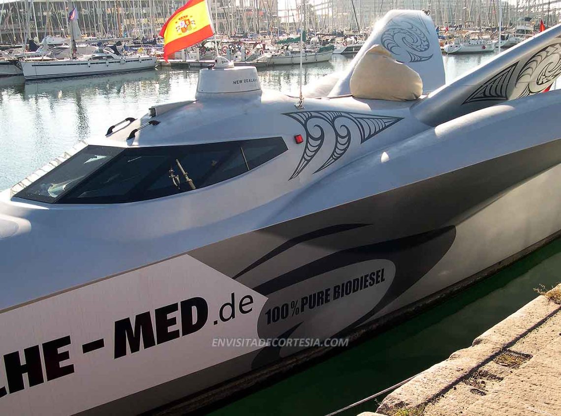 El legado del Earthrace – En visita de cortesía