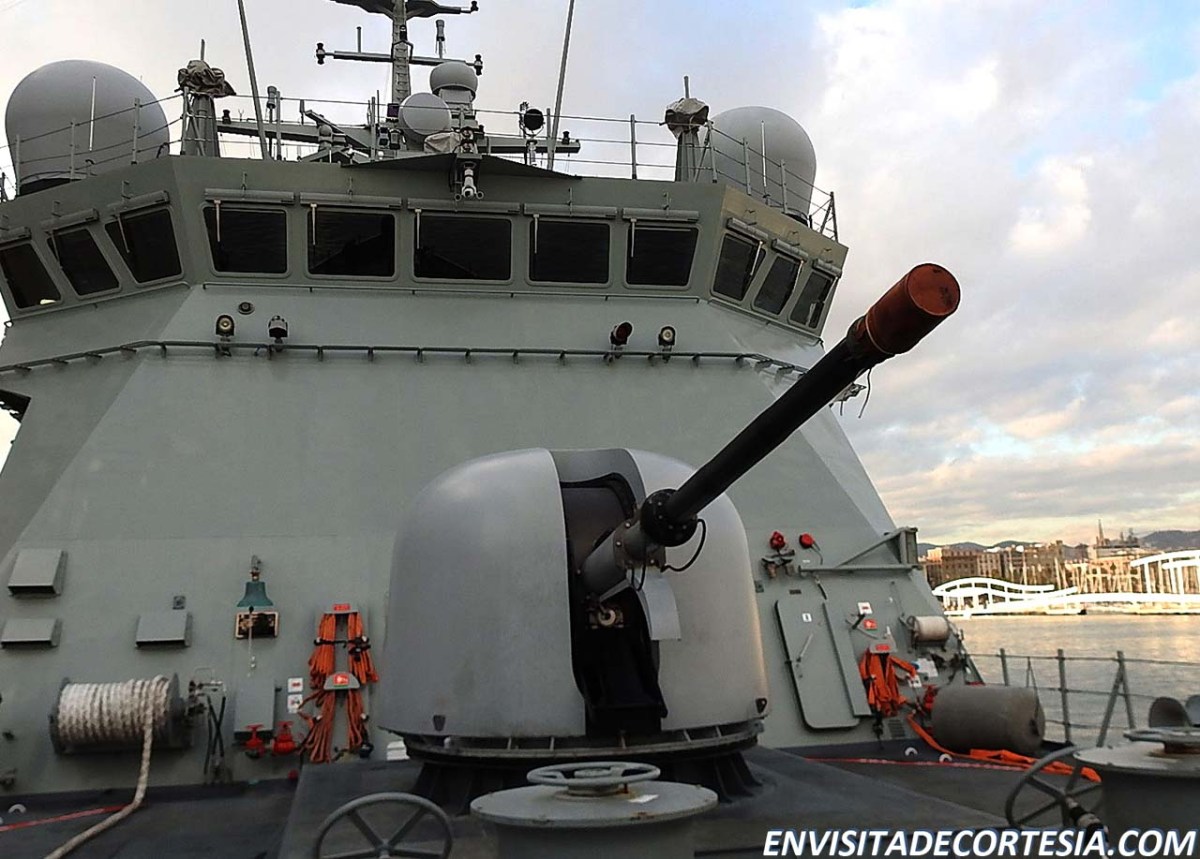 Visita del BAM Audaz P-45 – En visita de cortesía