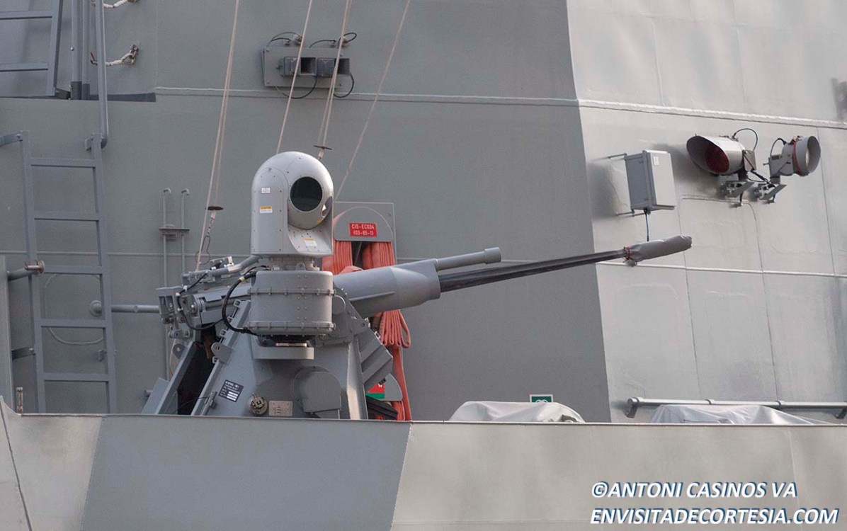 Visita del BAM Audaz P-45 – En visita de cortesía