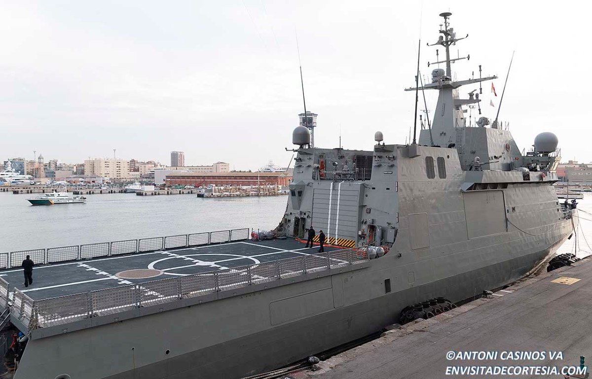 Visita del BAM Audaz P-45 – En visita de cortesía