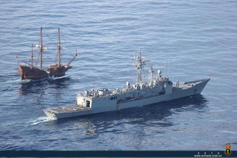 Un galeón español en el siglo XXI – En visita de cortesía
