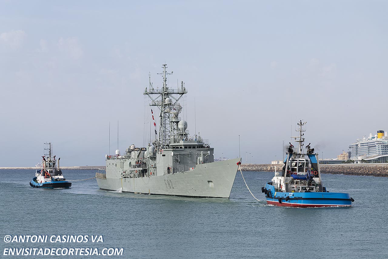 Fragata Victoria – En visita de cortesía