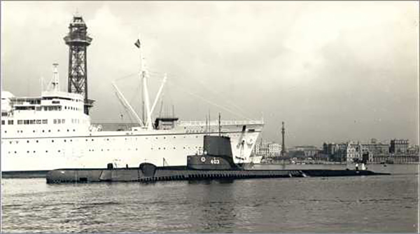 Efeméride: 29 de julio de 1960 – submarino USS Atule – En visita de ...