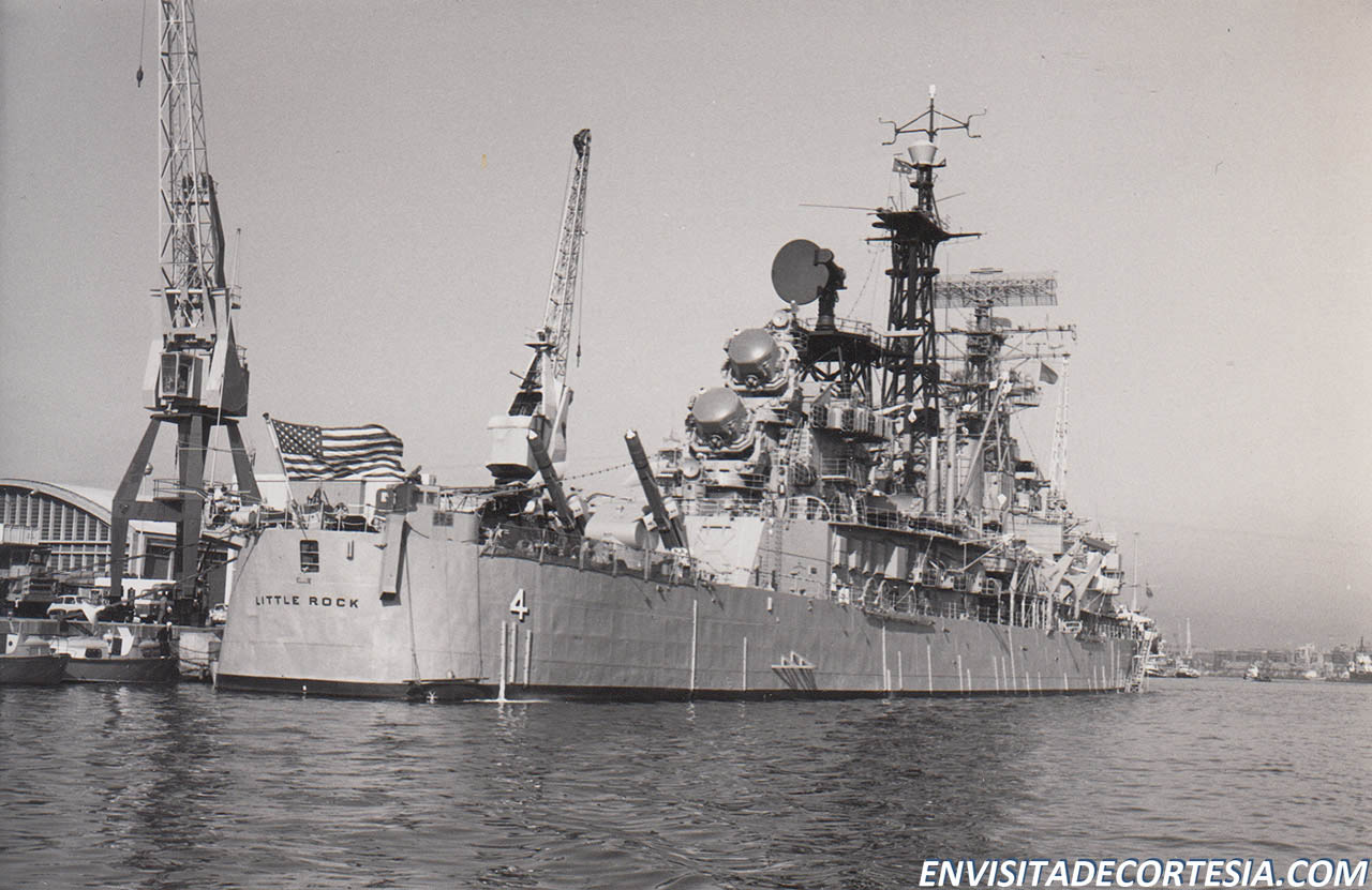 Efeméride: 30 de diciembre de 1971 – crucero lanzamisiles USS Little ...